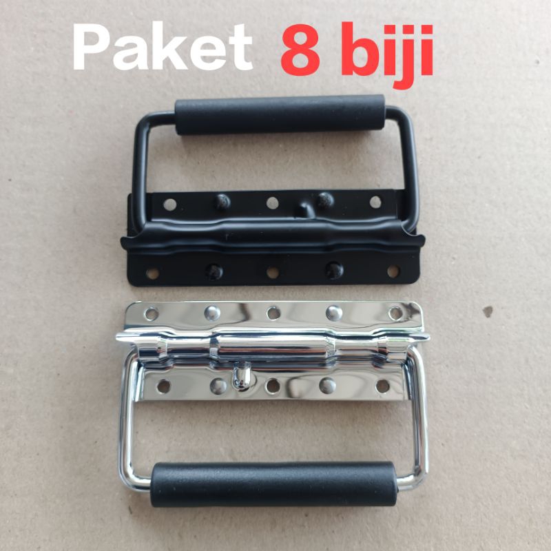 Chrom/Black Paste Handles (8 pieces) | Shopee Malaysia