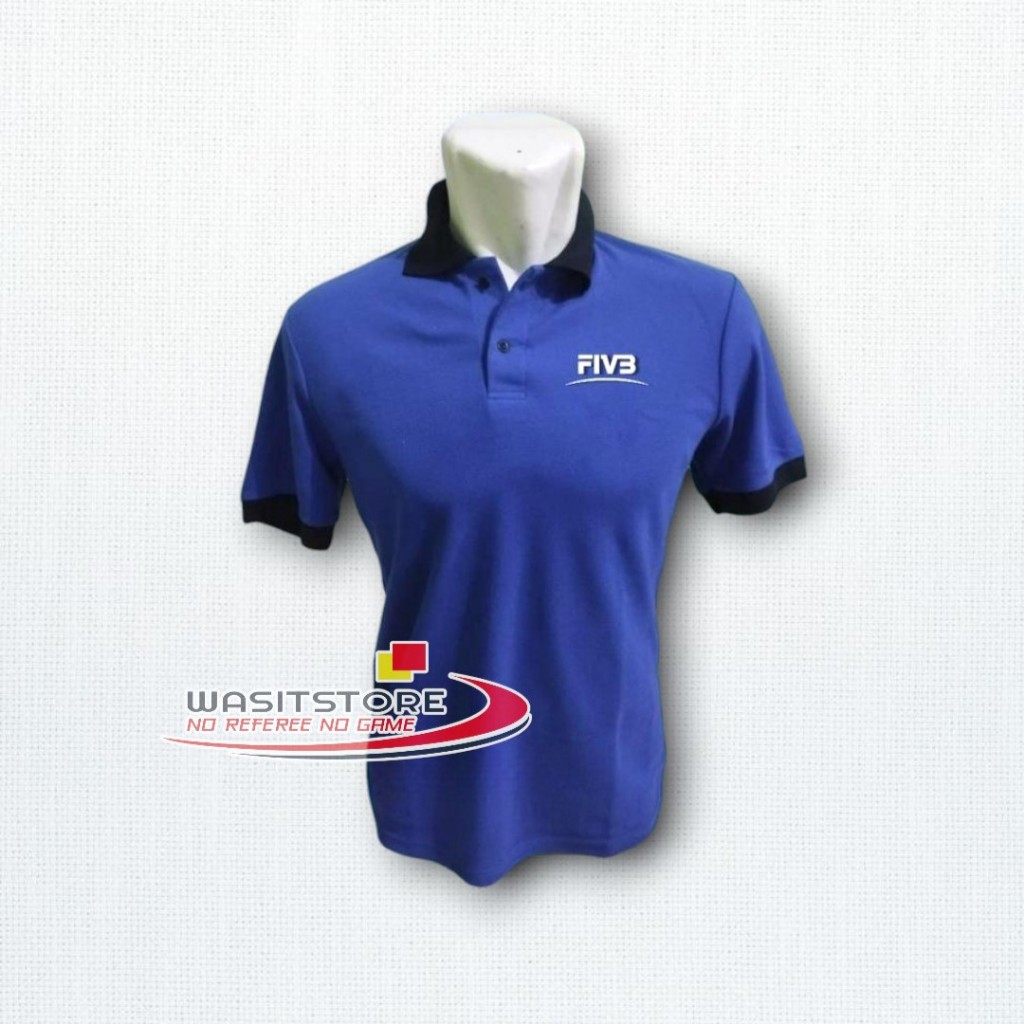 Polo COLLAR JERSEY T - SHIRT / WANGKI DAILY REFEREE VOLLEYBALL (FIVB ...
