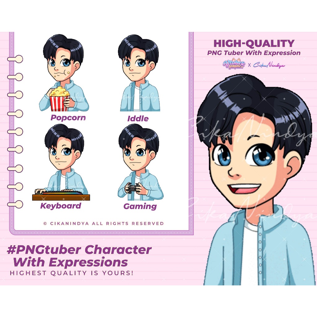 Make Your Content Attractive With PNG Tuber For Streaming, PNG Tuber ...