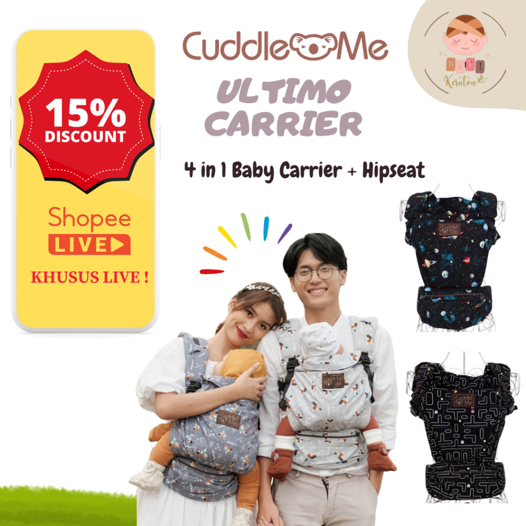 Cuddle Me Ultimo Carrier Multifunctional Ergonomic SSC Hipseat Baby ...