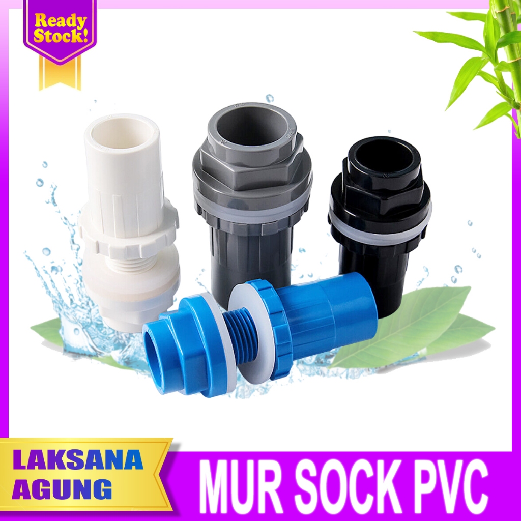 Bulkhead Nut Toren 20mm Aquarium Water Tank Union Water Tank Hydroponic ...