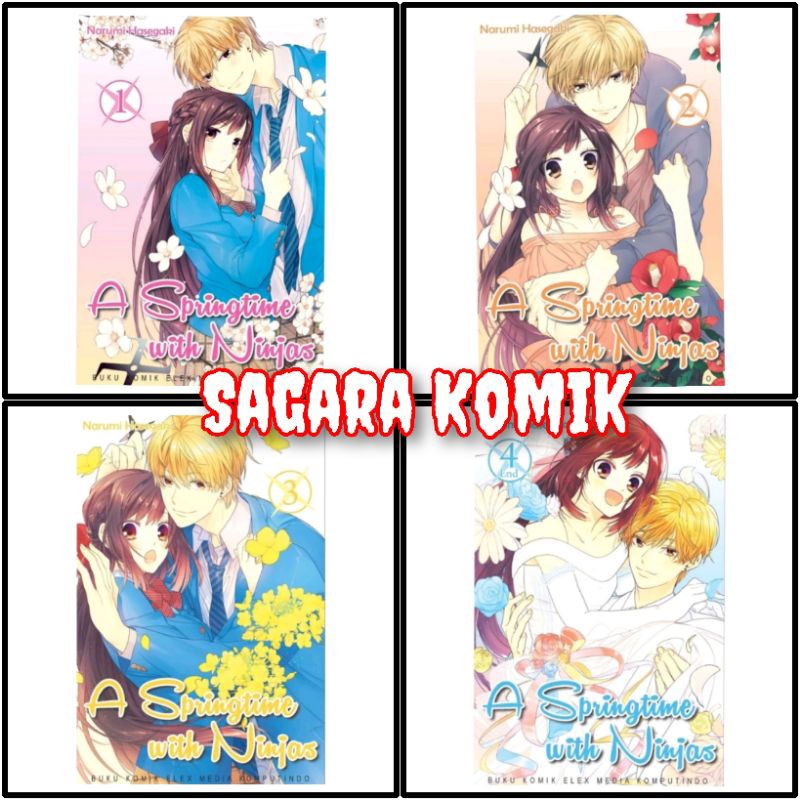 Comic A Springtime With Ninjas 1 2 3 4 Over | Shopee Malaysia