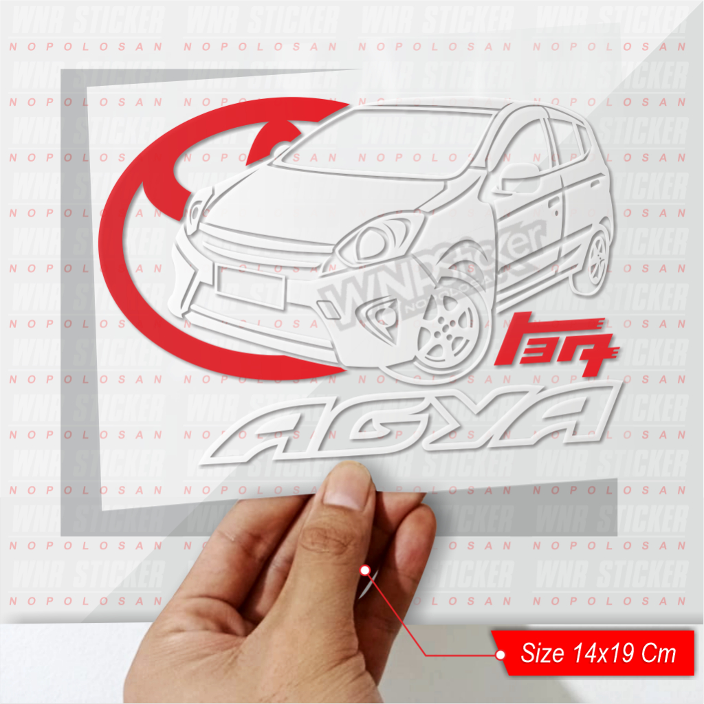Toyota Ayga 2015 cutting Sticker | Shopee Malaysia