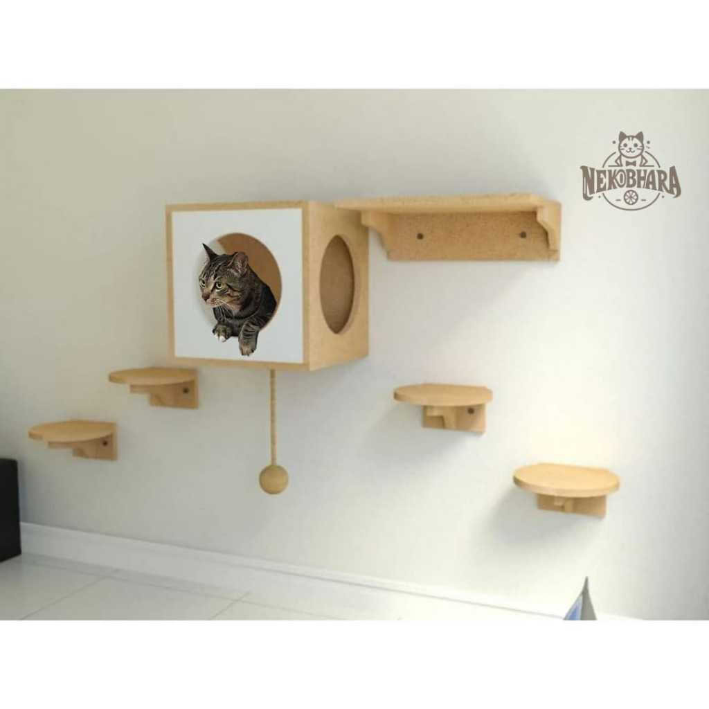 Cat Wall/Cat Playground/Cat Climbing/Cat House/Cat Wall Toys/Cat Room ...