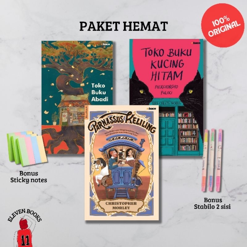 HITAM Original Baca Publisher Novel Package (Black Cat Bookstore ...