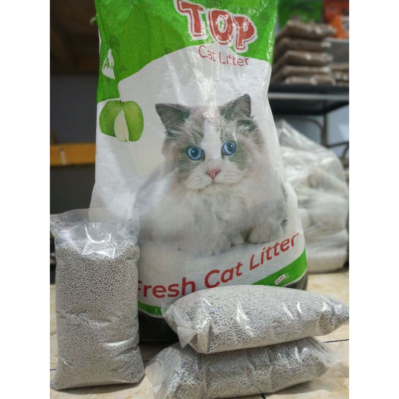 Sand Top Repack Cat Sand. 1kg Packaging. | Shopee Malaysia