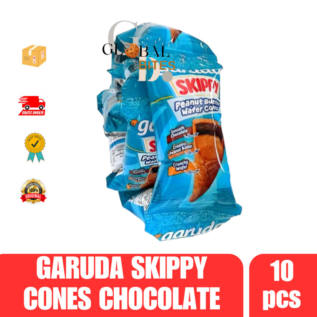 Garuda Skippy Peanut Butter (Unit) Contents 10pcs | Shopee Malaysia