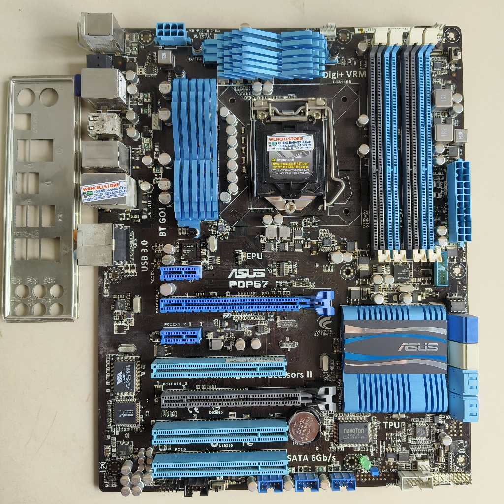 Gaming MAINBOARD ASUS P67 LGA 1155 DDR3 | Shopee Malaysia