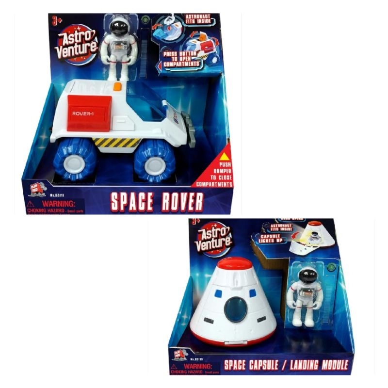 Astronaut Toy Spaceman Figure Cosmic Space Venture Space Rover Space ...