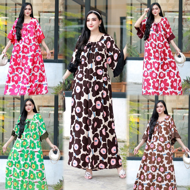 FUJI FLOWER DASTER BELL SLEEVES LATEST MODEL BIG SIZE LD 120 VIRAL ...