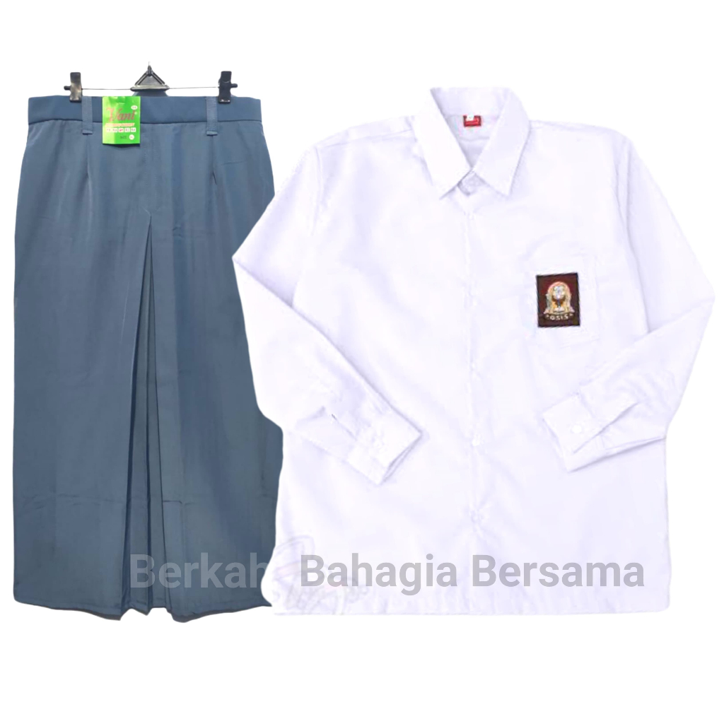 KEMEJA Women's SMA/SMK/MA School Uniforms, Long Sleeve Shirts and Long ...