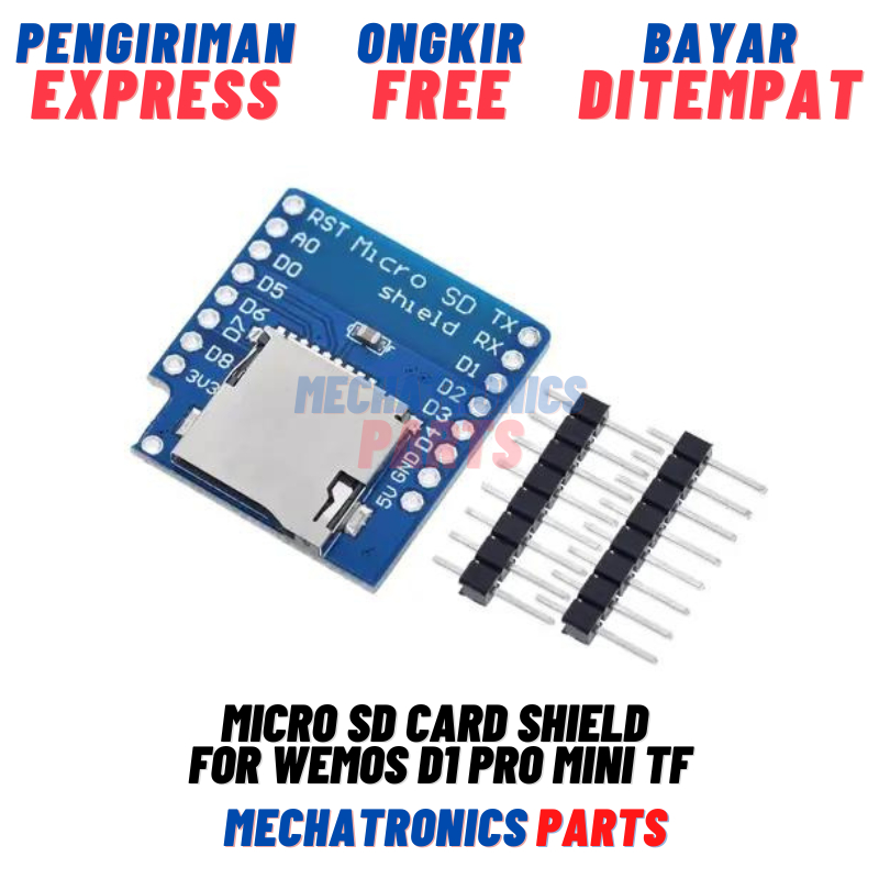Micro SD CARD SHIELD FOR WEMOS D1 PRO MINI TF | Shopee Malaysia