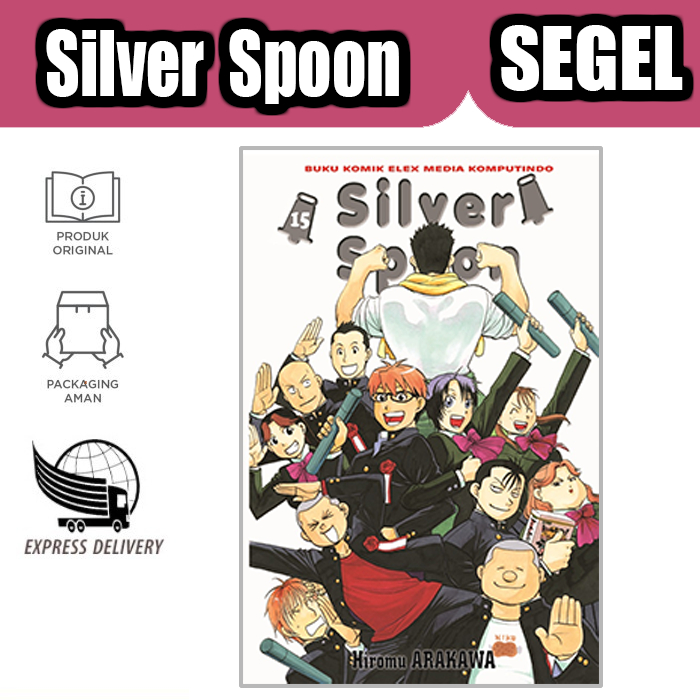 Komik SILVER SPOON New Original Seal - VOLUME 15 (TAMAT) | Shopee Malaysia