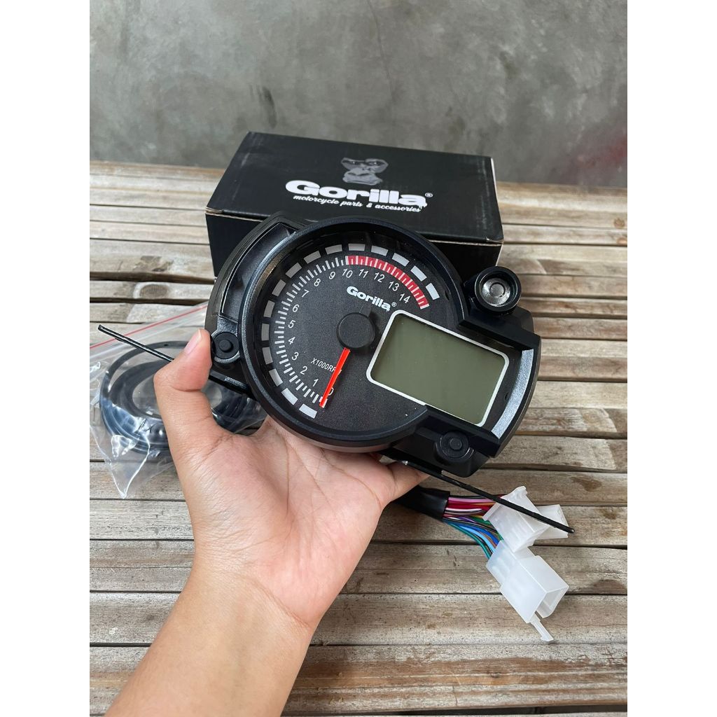 Original SPEEDOMETER SPEEDO SPIDO SPEDO DIGITAL Mdl KOSO RX2N MOS RX2 N ...