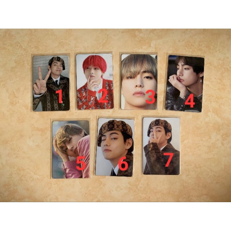 Taehyung V BTS Official Photocard | Shopee Malaysia