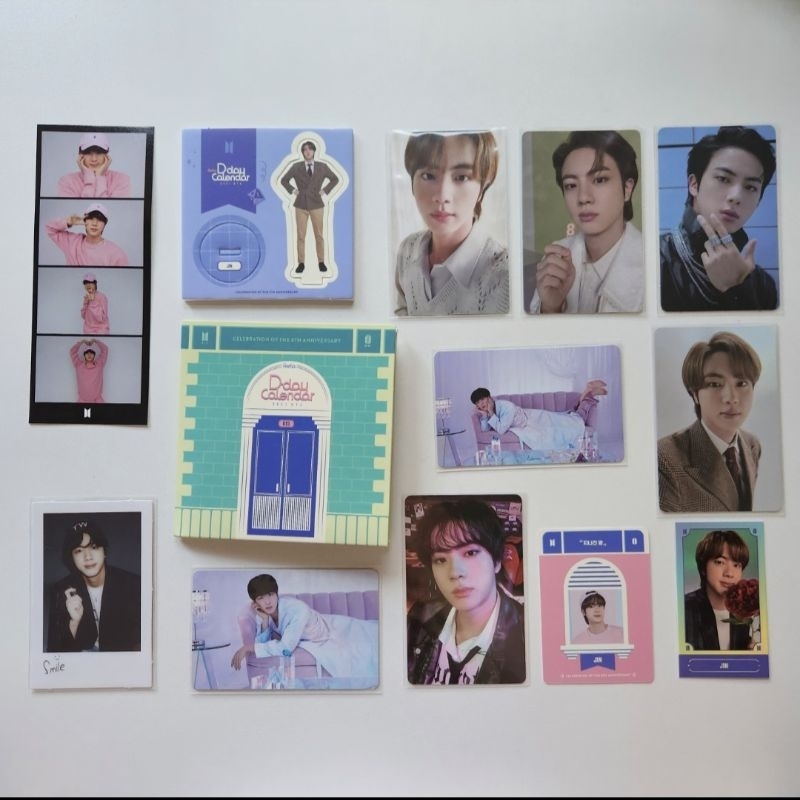 Bts SET ORIGINAL Merch (Merch from d-day calendar bts festa, proof ...