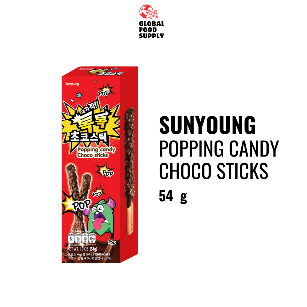 Sunyoung Popping Candy Choco Stick 54 gr | Shopee Malaysia