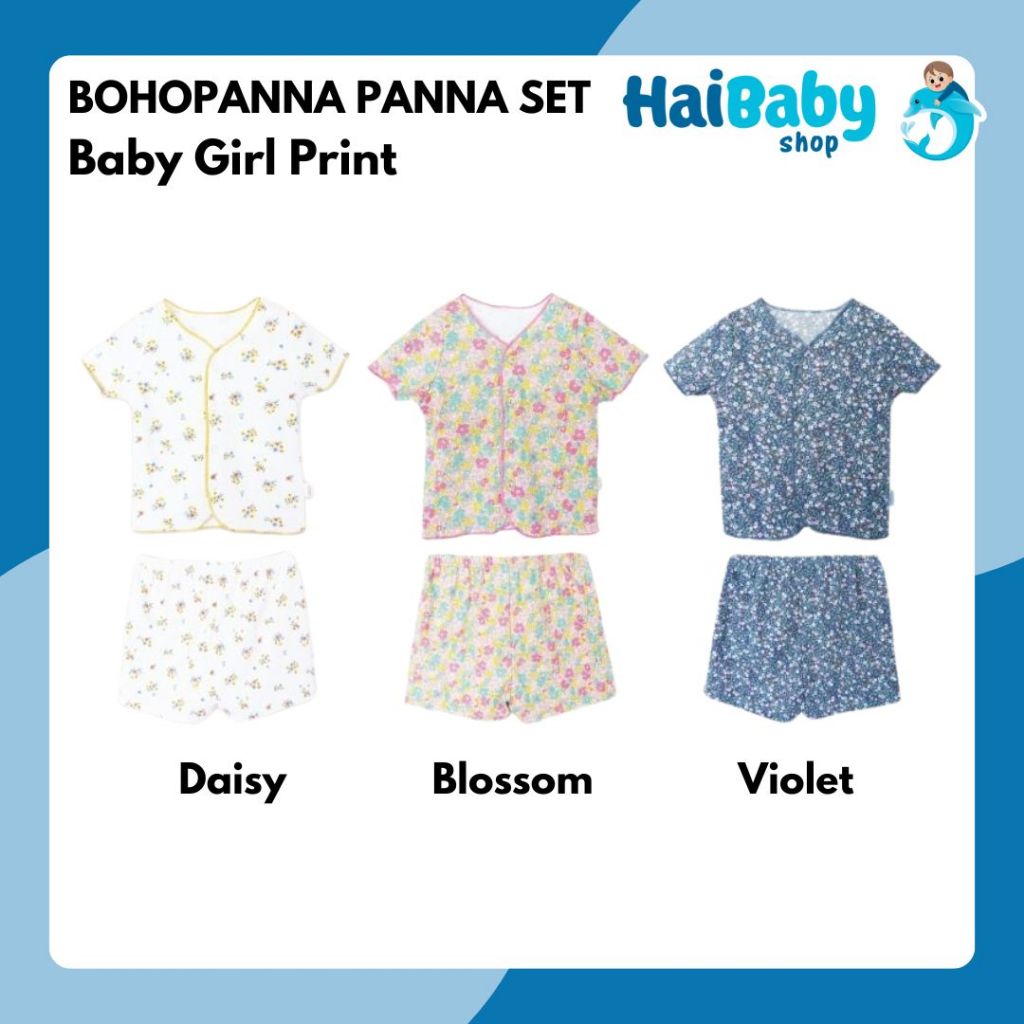 Bohopanna PANNA DAILY - PRINT BABY GIRL SET - KIDS GIRL PRINT SET ...