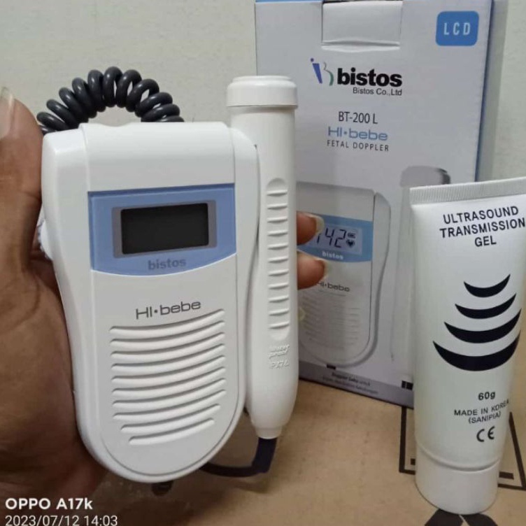 Doppler bistos Hi Bebe bt 2 lcd doppler tool to detect baby's fetal ...