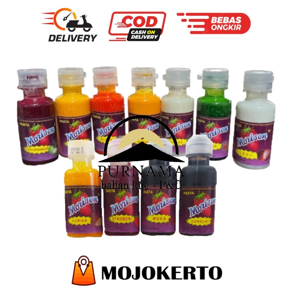Morison PASTA MARISON FLAVOR SYRUP PUDDING PUDDING COCO PANDAN KOPYOR ...