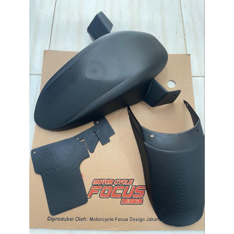 New nmax under fender package + nmax muffler and nmax full carbon front ...