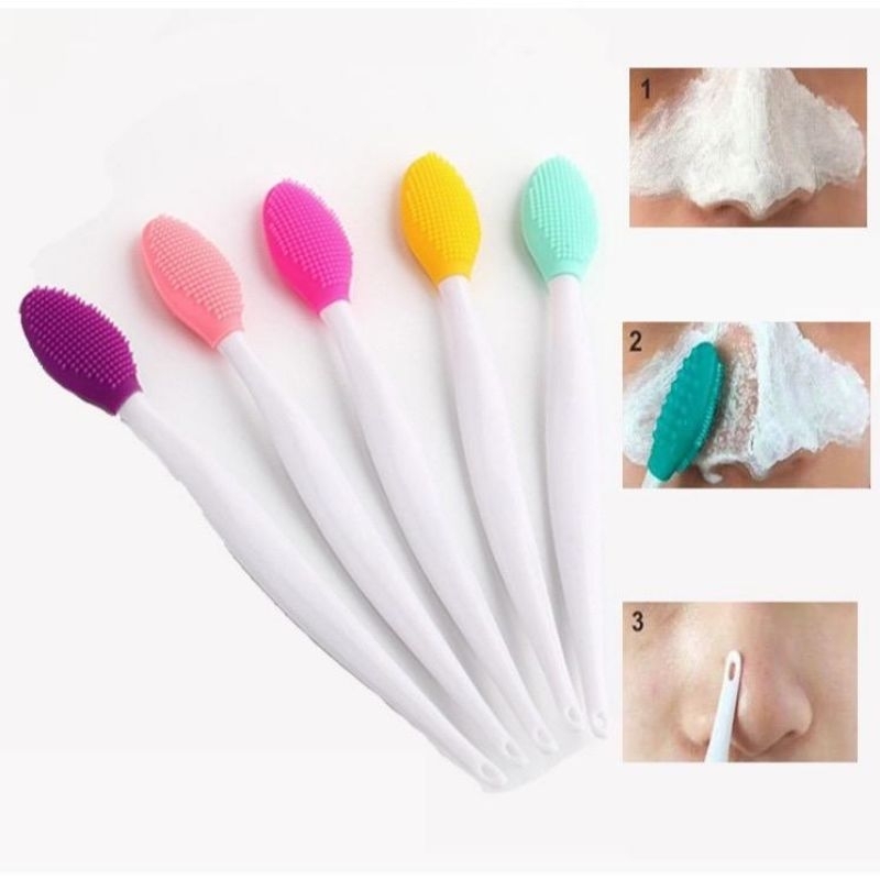 Lip Face Scrub Stick Silicone 2-sided | Shopee Malaysia