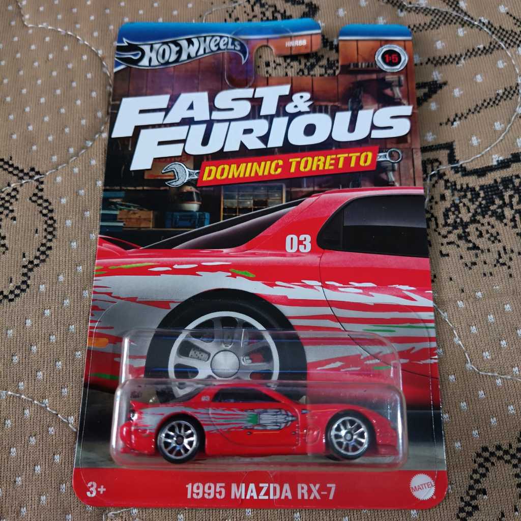 Hot Wheels 1995 Mazda RX7 F&F Dominic Toretto | Shopee Malaysia
