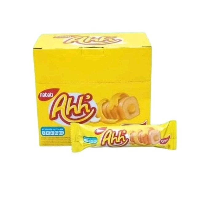 Richeese Nabati Ahh Triple Cheese 4gr Contains 20pcs - 1 BOX | Shopee ...