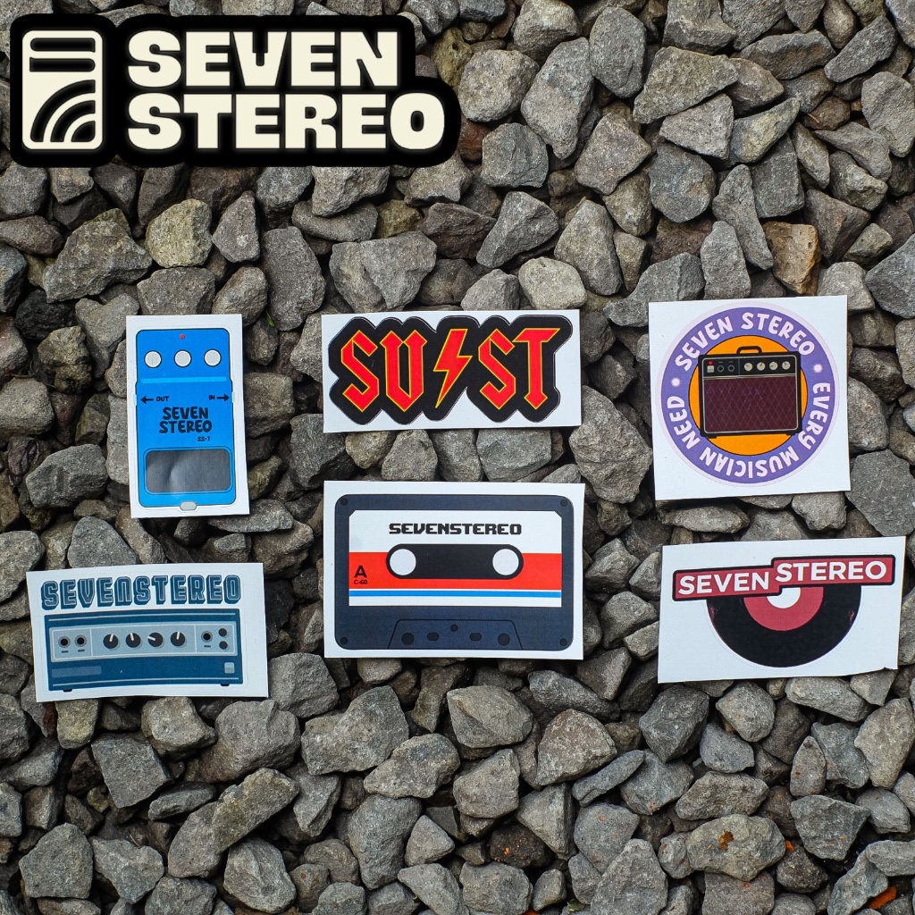 Seven Stereo Sticker Pack | Shopee Malaysia