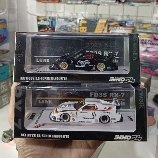 Inno64 1/64 LBWK MAZDA RX7 ( FD3S ) LB-SUPER SILHOUETTE WORKS 41 NEW RX ...