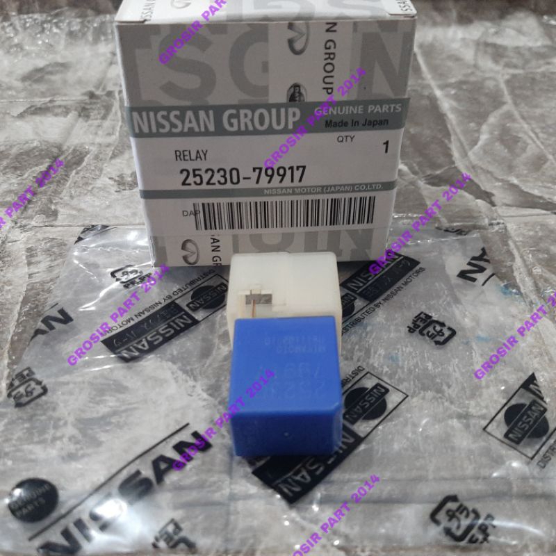 Miyamoto NISSAN XTRAIL SERENA 4-leg RELAY 12VOLT ORIGINAL 25230-79917 ...