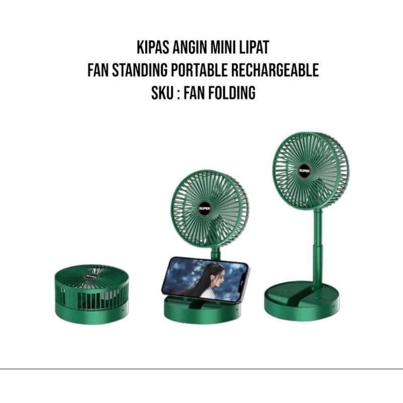 Fgfg STORE Folding FAN Telescopic Table SUPER Fast FAN PORTABLE USB ...