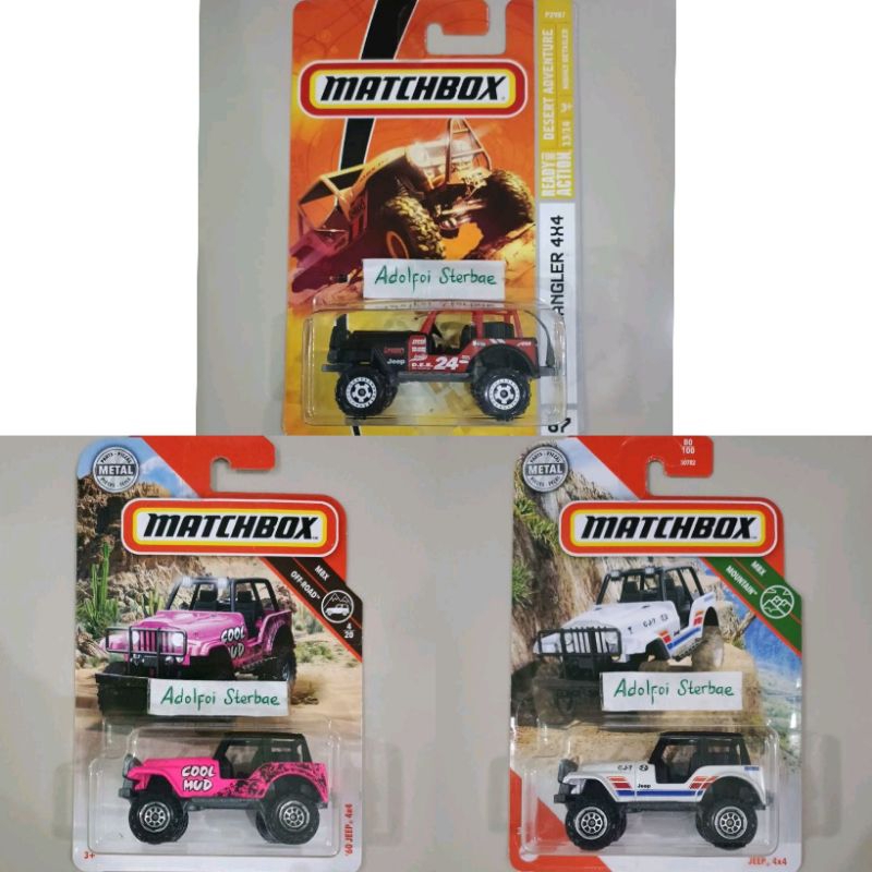 Matchbox '60 jeep wrangler 4x4 mbx mountain cj-7 mbx off-road cool mud ...
