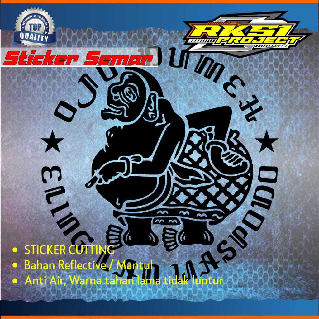 Semar Ojo Dumeh Eling Lan Alert Sticker | Shopee Malaysia