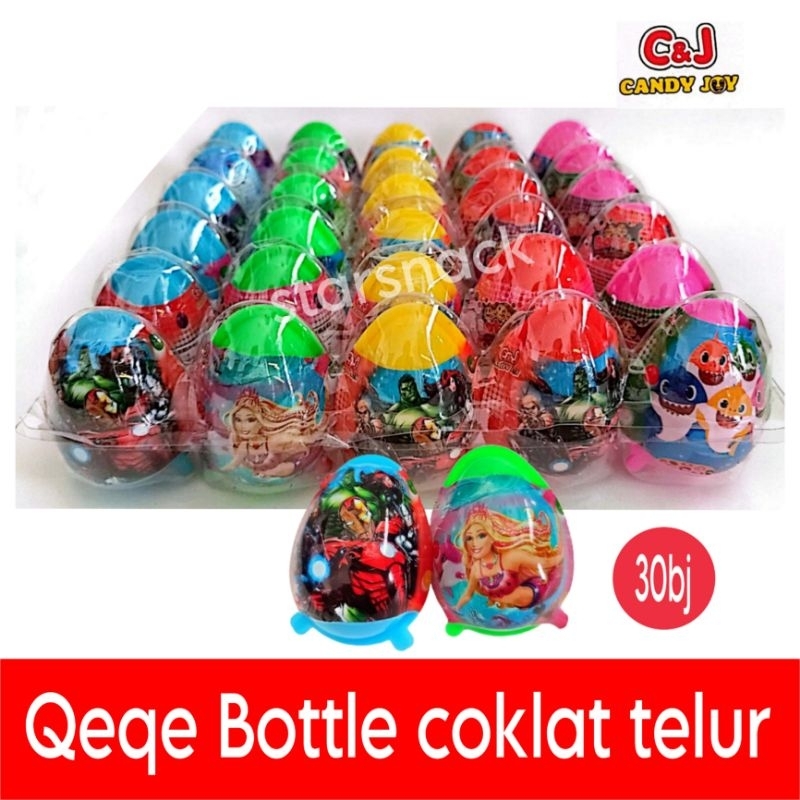 Cj Qeqe bottle Chocolate Egg compund Contents 30pc | Shopee Malaysia