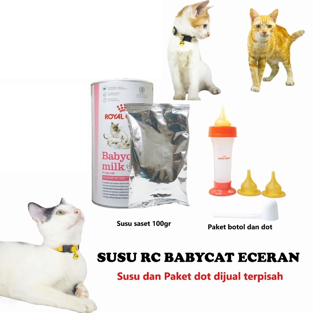 Royal Canin Baby cat Milk 100g 1 Sachet Baby cat Milk // Bottle ...
