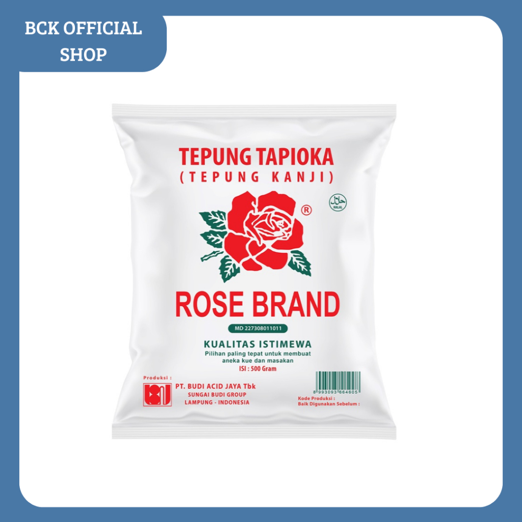 Tapioca Rose Brand Flour 500gr (PCS) | Shopee Malaysia