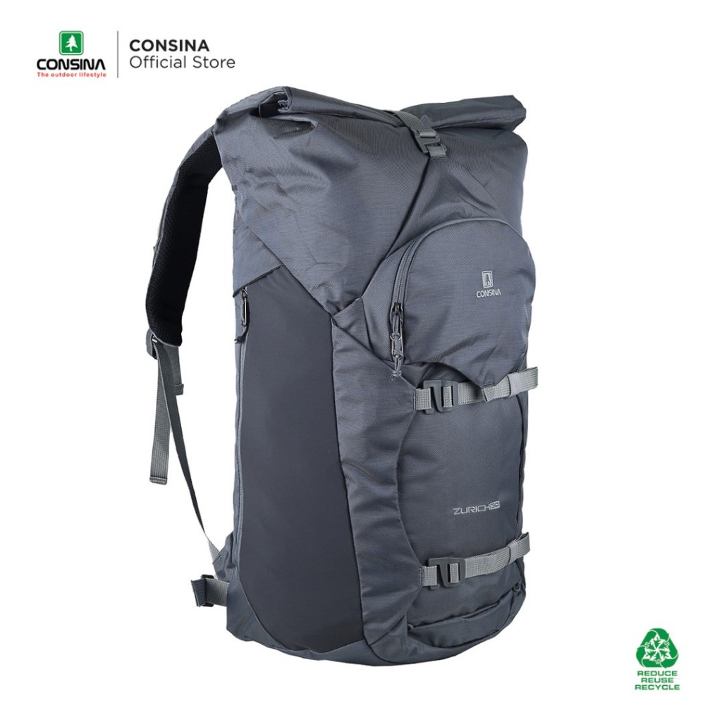 CONSINA ZURICH TRAVEL LAPTOP BACKPACK Laptop Bag Beg Laptop Backpack ...