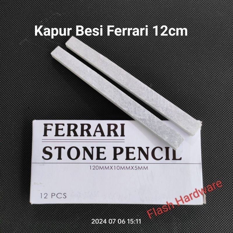 FERRARI 12cm Stone pencil iron chalk contains 12 pcs | Shopee Malaysia