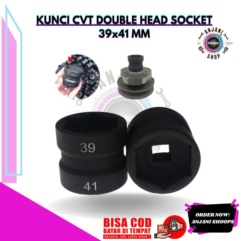 MATA 39x41mm CVT Wrench Double Head Socket Socket Wrench Clutch Nut 1/2 ...