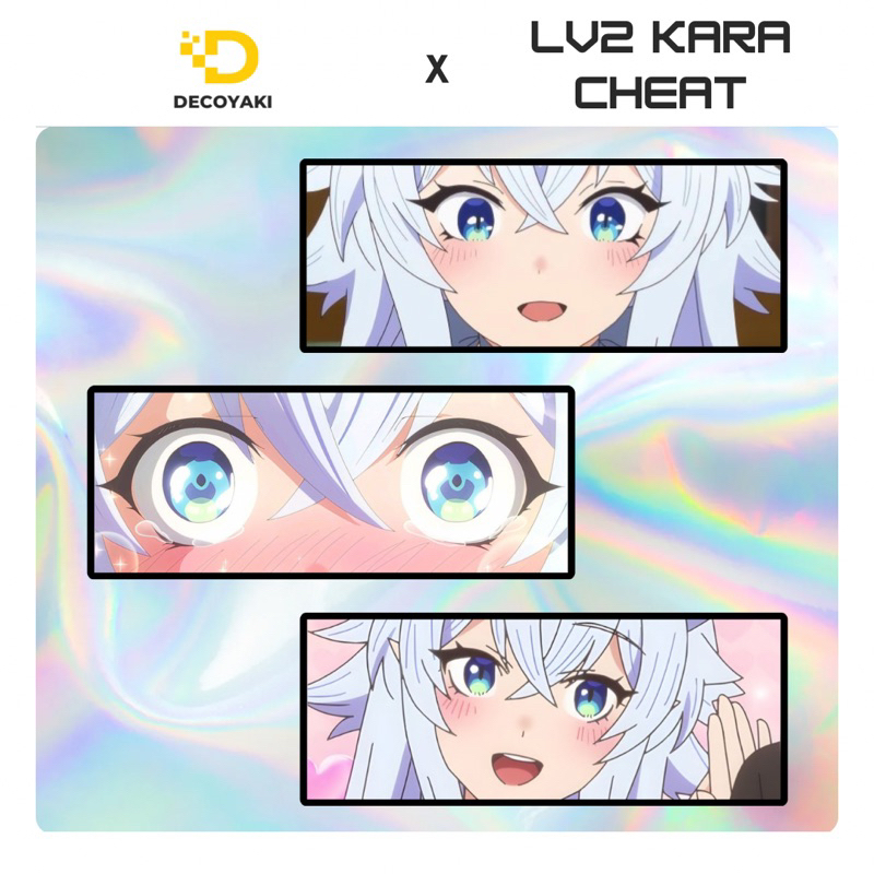 Sticker Slap Hologram Fenrys Lv2 Kara Cheat Datta Moto Yshusha Kho no ...