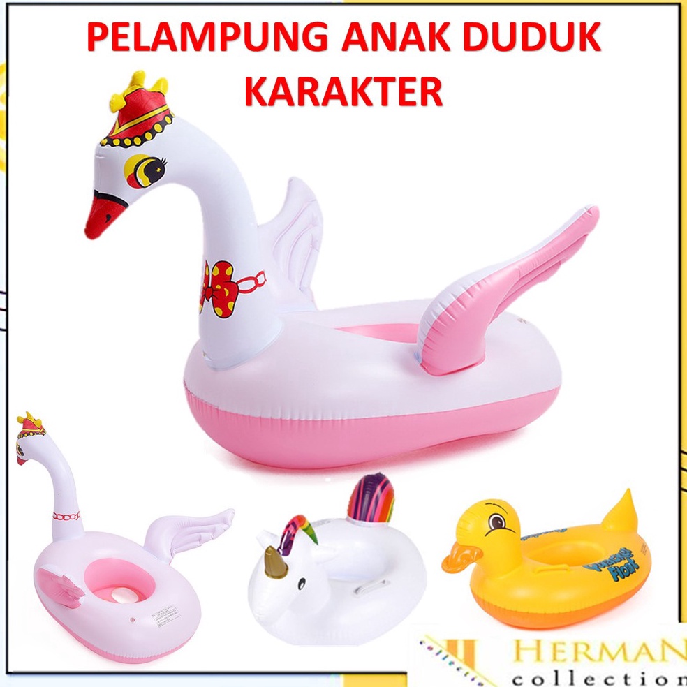 Most Popular HC Children's Swimming Tire Character Quacker Float ...