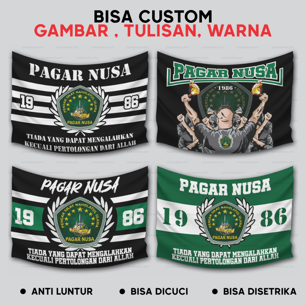 Jumbo FLAG PERGURUAN SILAT PAGAR NUSA JUMBO | Shopee Malaysia