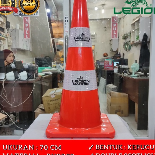 Safety Traffic cone Traffic cone 7CM Legion Safety Traffic cone 7CM ...