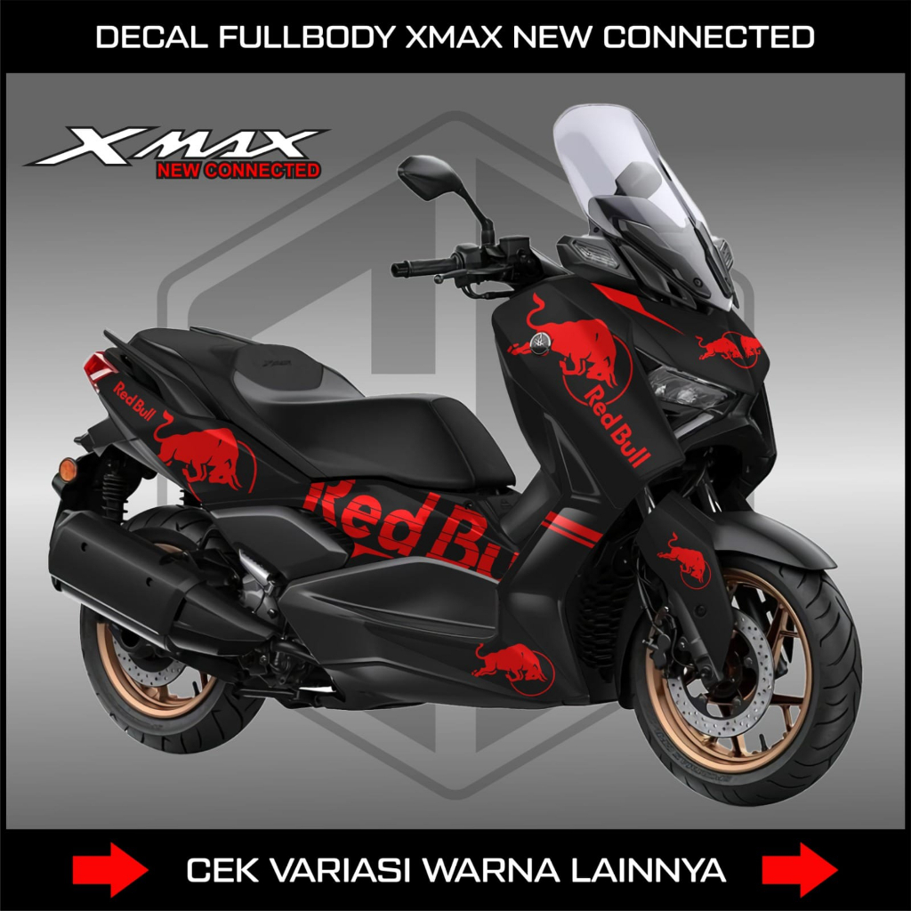Yamaha XMAX NEW CONNECTED MOTORCYCLE FULL BODY DECAL STICKER / DECAL ...