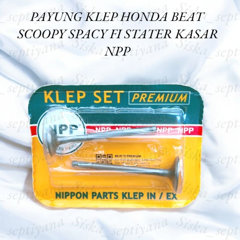 Valve Umbrella Set Valve In Ex Honda Beat Scoopy Spacy FI 011 KVY 902 ...