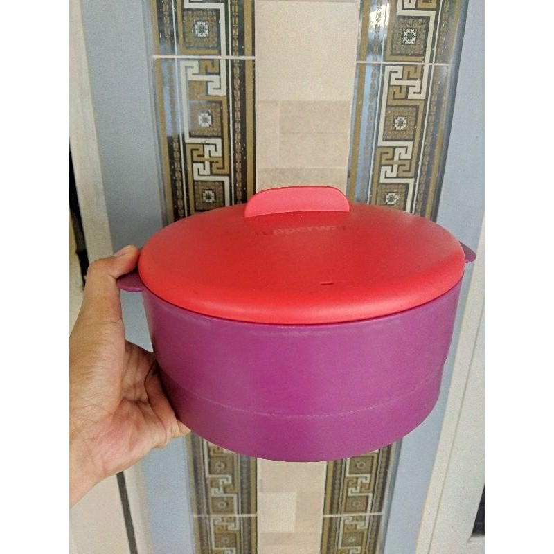 Steamer 1 Stack tupperware second preloved | Shopee Malaysia