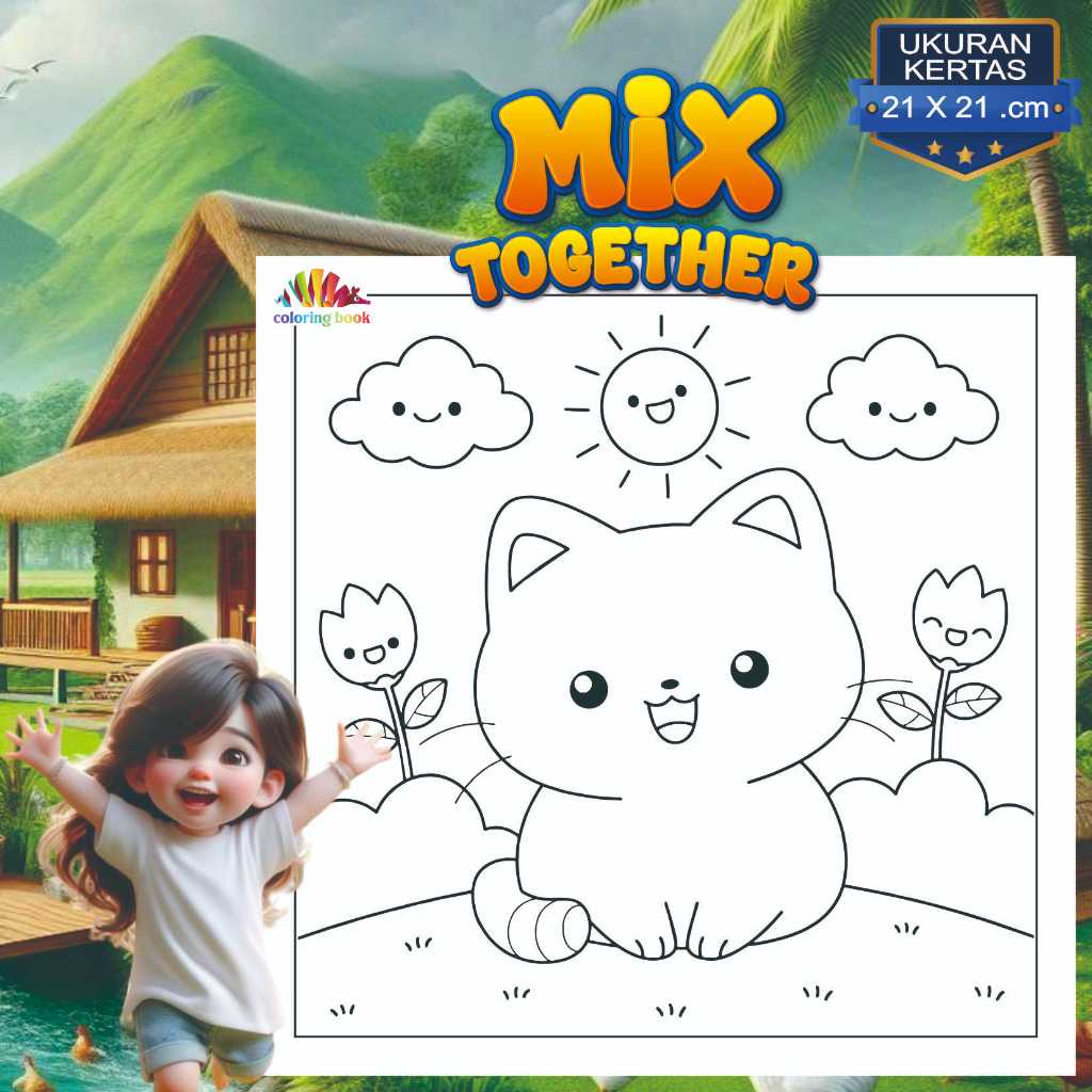 Coloring PAPER / COLORING / DRAWING PAPER / MIX TOGETHER A / PRESCHOOL ...