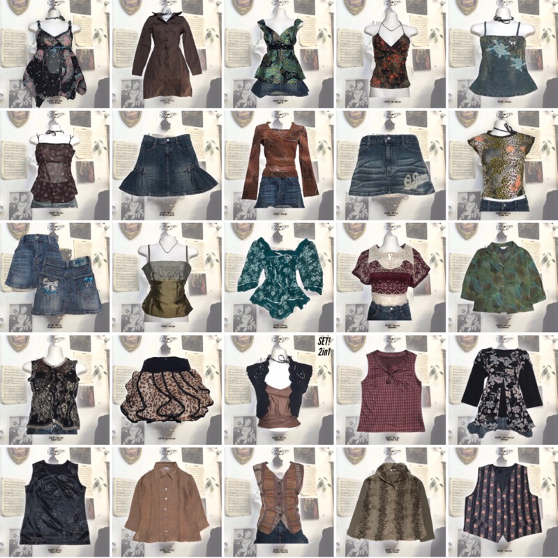 Volume 159 Starrymoon Fairycore Vintage edition Acubi Y2k grunge ...