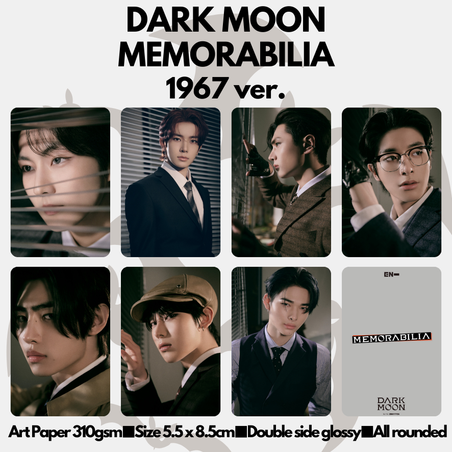 [KUKIRA] Photocard Enhypen Dark Moon Memorabilia FANMADE | Shopee Malaysia